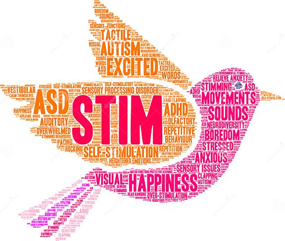 Stim Word Cloud stock vector. Illustration of clapping - 209621970