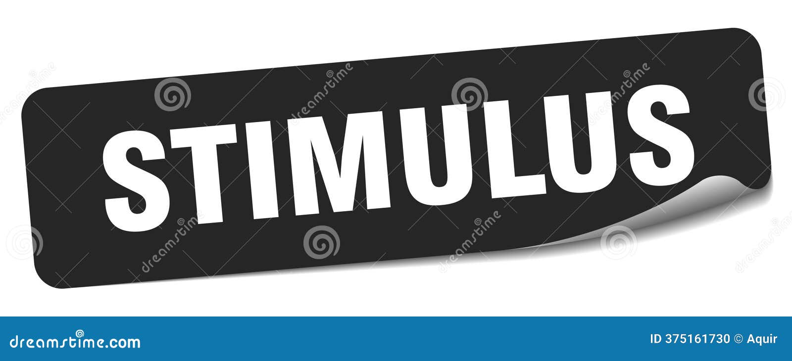 Stimulus Sticker. Stimulus Sign On Transparent Background Vector ...