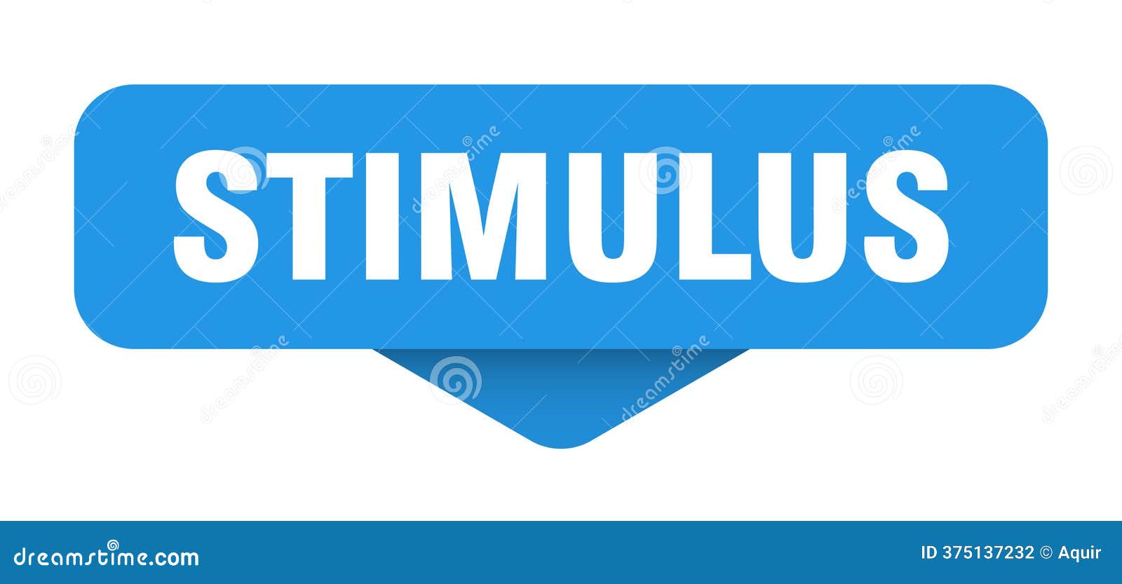 Stimulus Sticker. Stimulus Sign On Transparent Background Vector ...