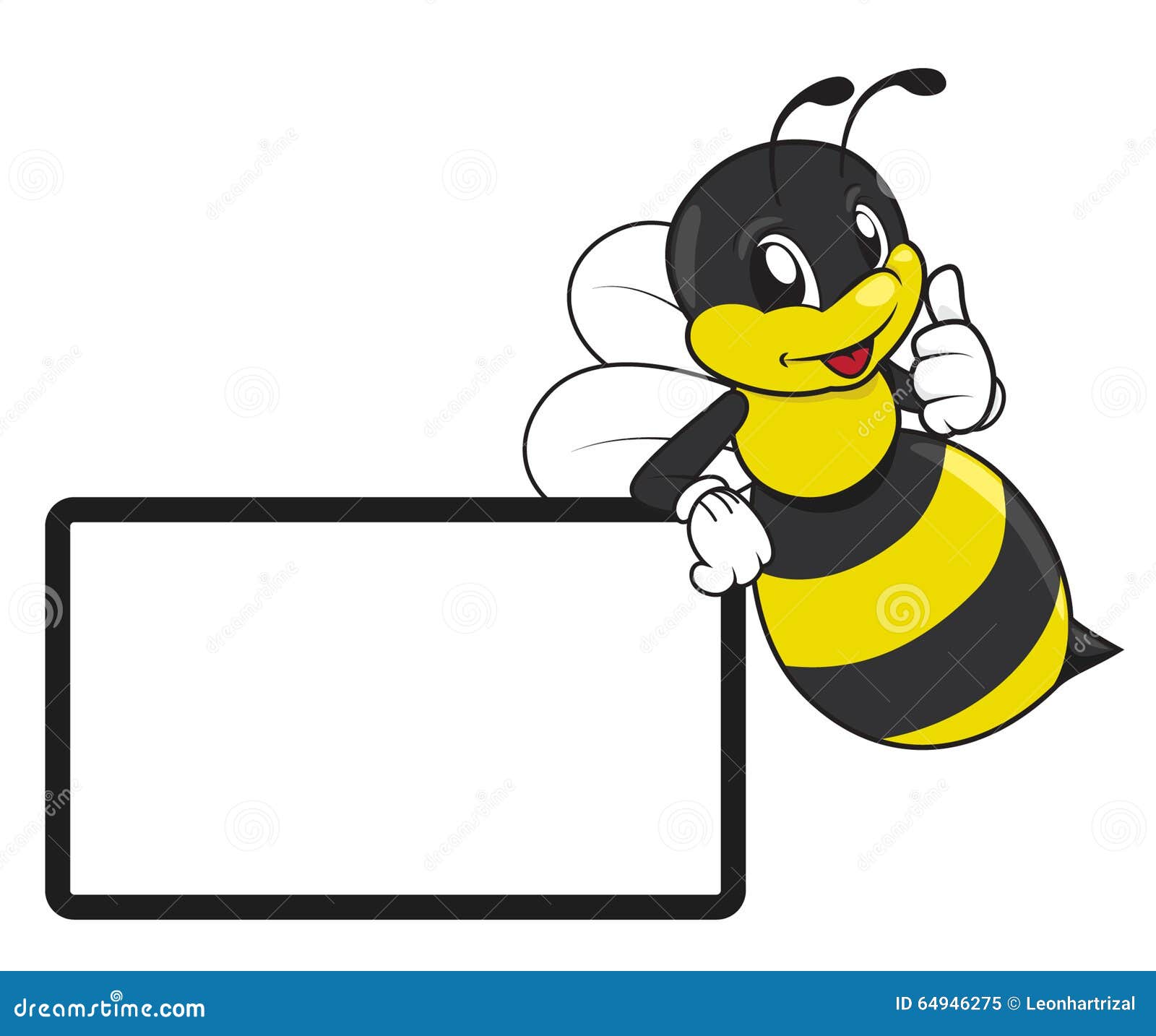 Stinger bee cartoon stock vector. Illustration of board - 64946275 Stinger bee cartoon stock vector. Illustration of board - 64946275