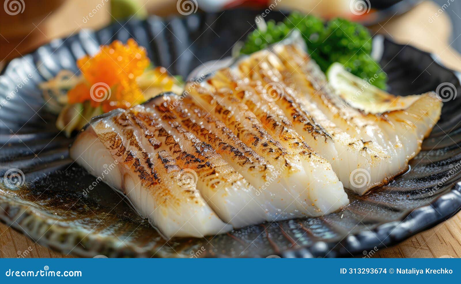 Stingray Wings. Traditional Dish of Japan Stock Photo - Image of ...