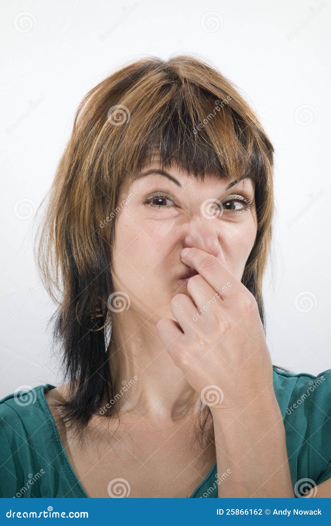 Stink gesture right side stock photo. Image of camera - 25866162