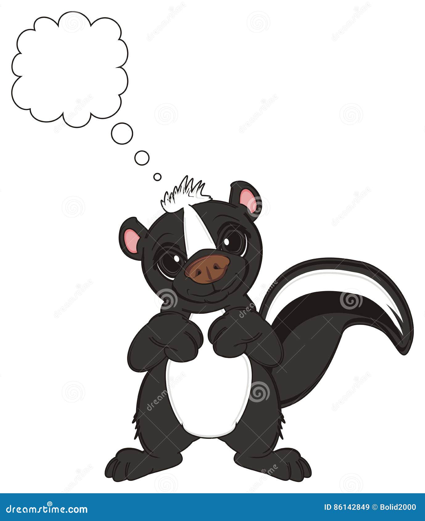 Stinkdier Met Schoon Symbool Stock Illustratie - Illustration of ...