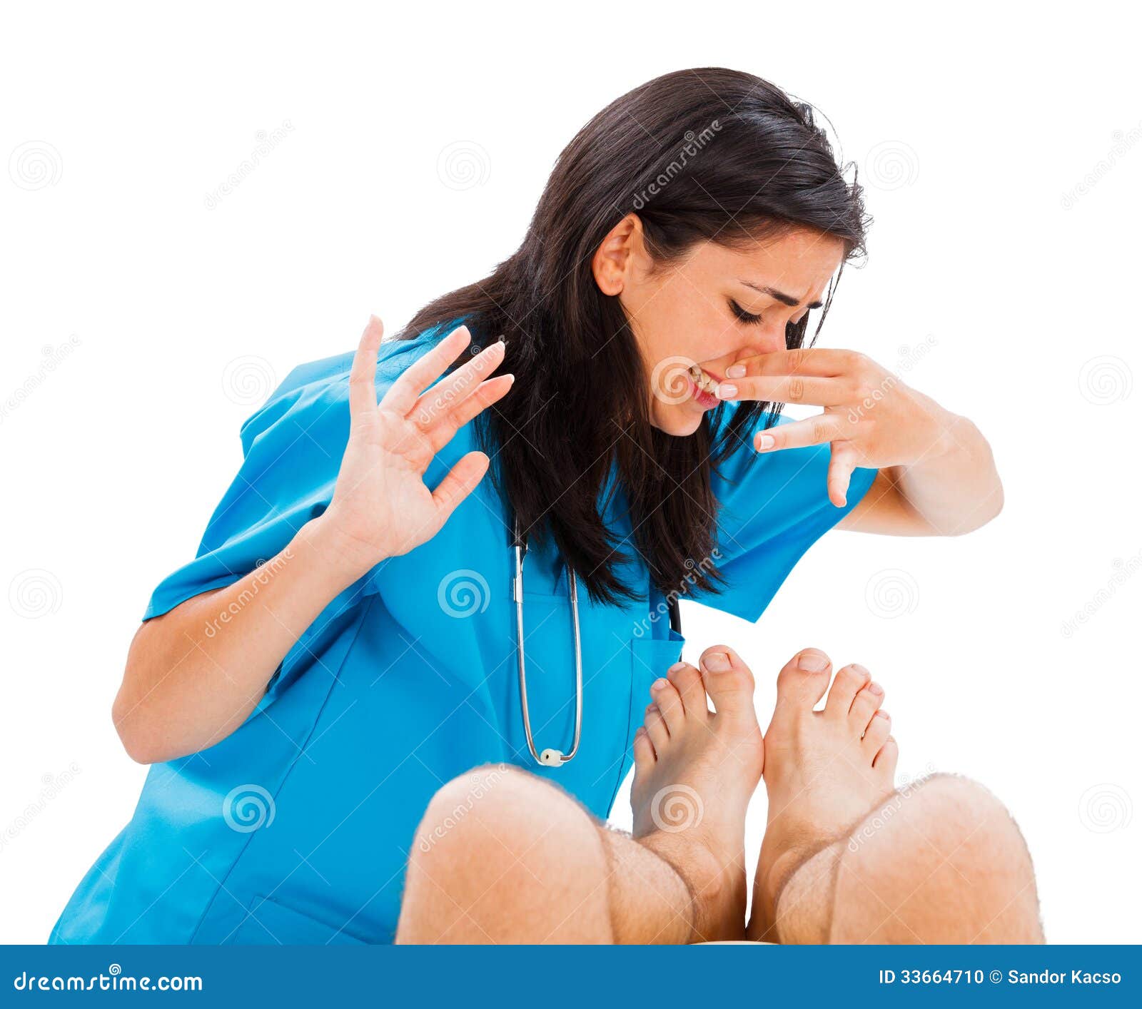 Stinkende Füße stockfoto. Bild von arzt, stinkende, ausgabe - 33664710