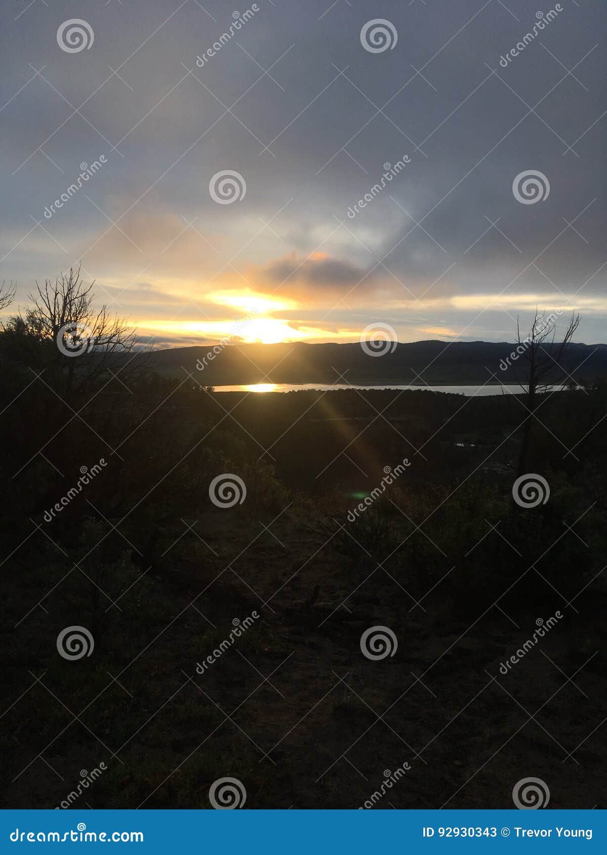 Stinking Lake stock image. Image of sunset, water, stinking - 92930343