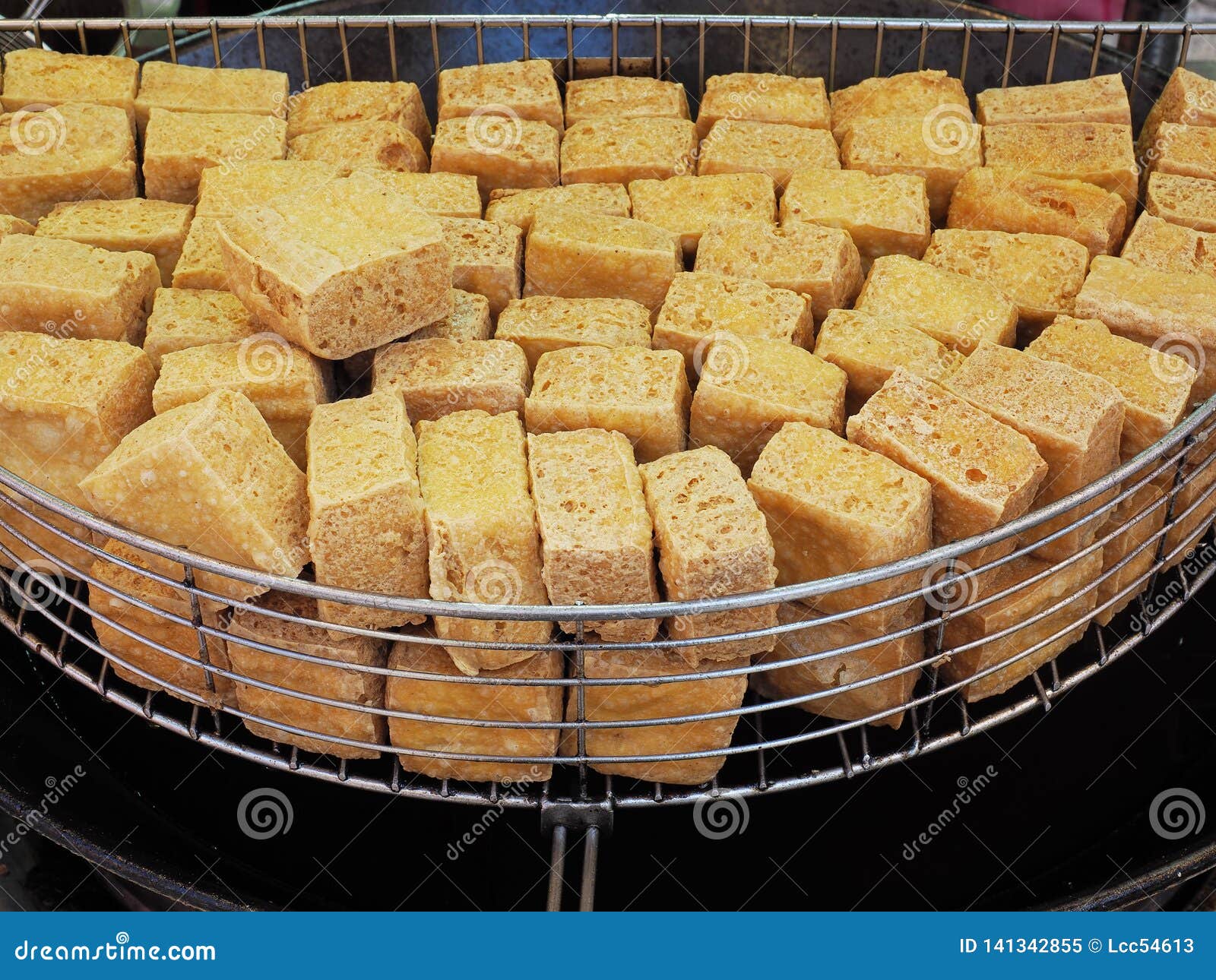 Stinky tofu stock image. Image of light, fries, taiwan - 141342855