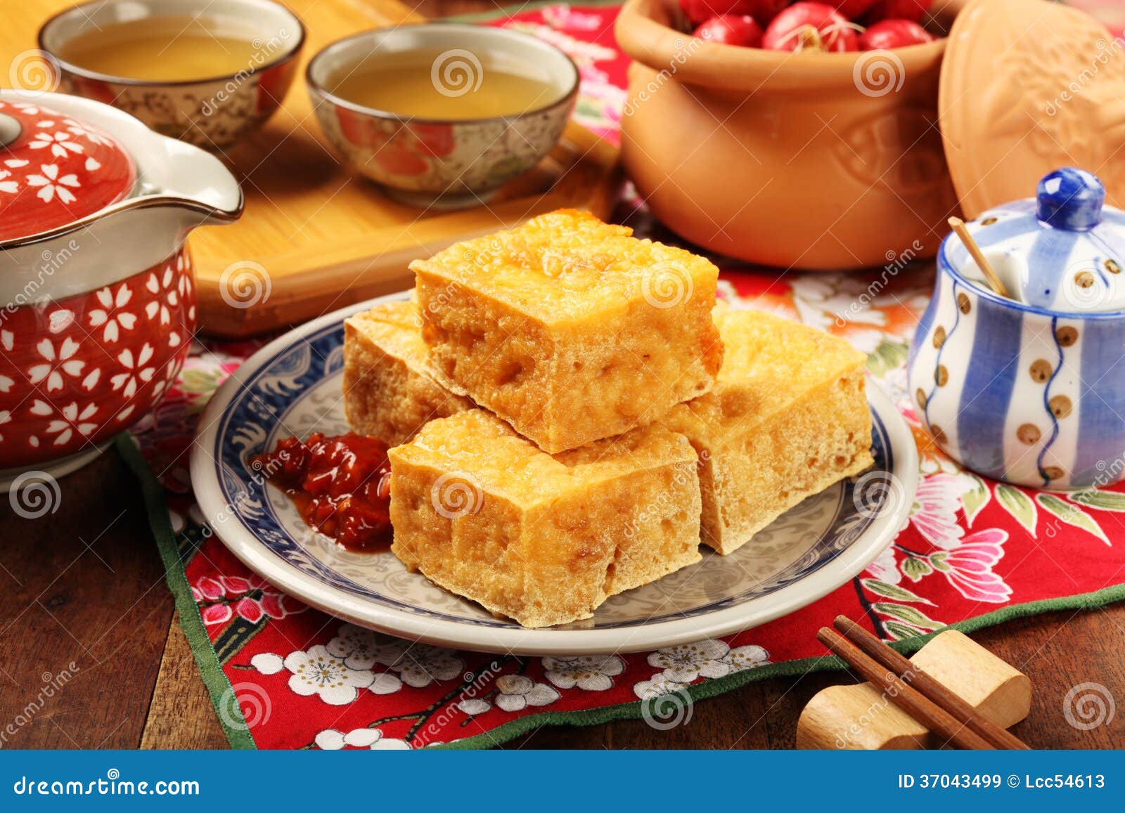 Stinky tofu stock image. Image of restaurant, tofu, vegetarian - 37043499