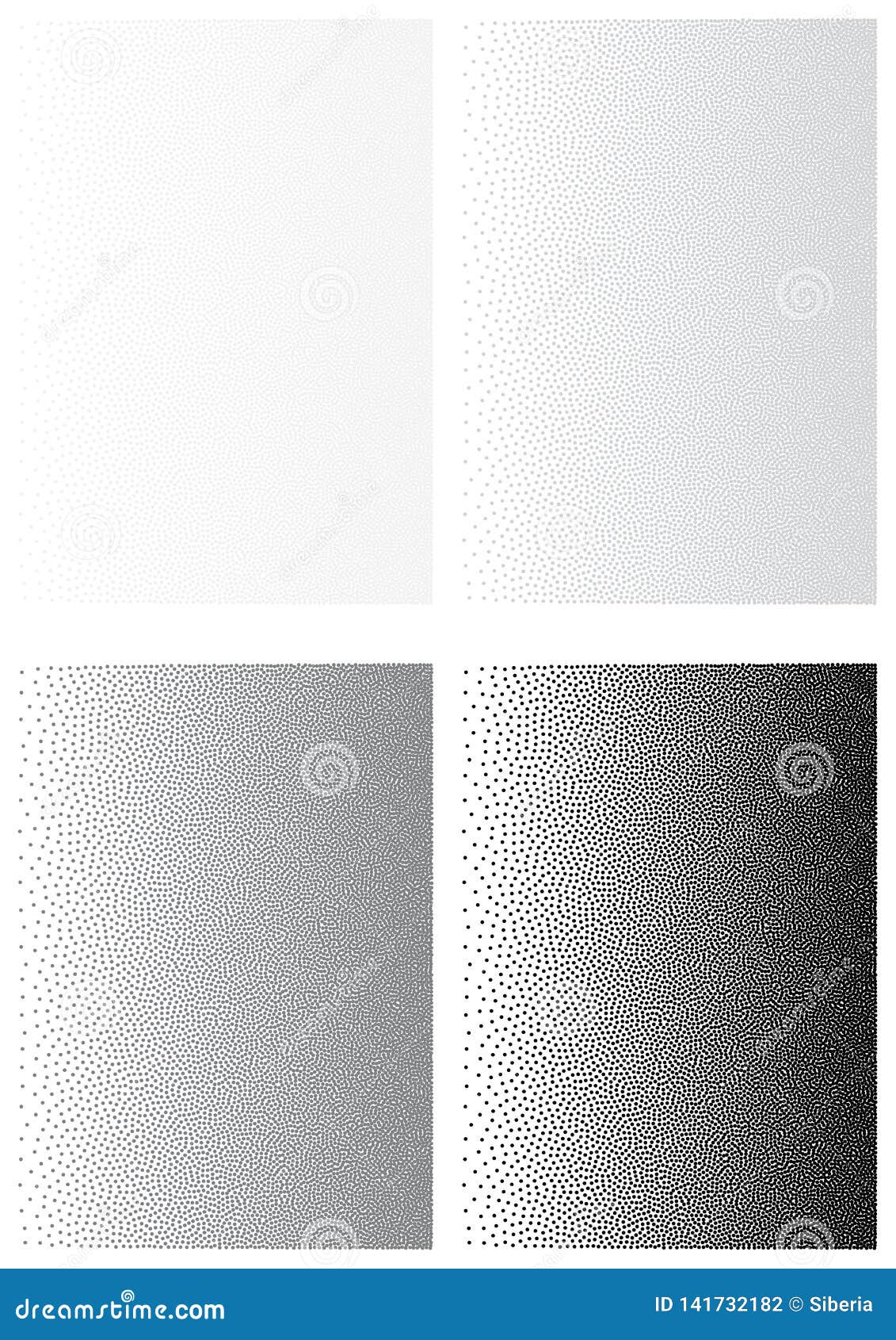 Stipple Gradient Background, Vector Illustration. Stock Vector ...