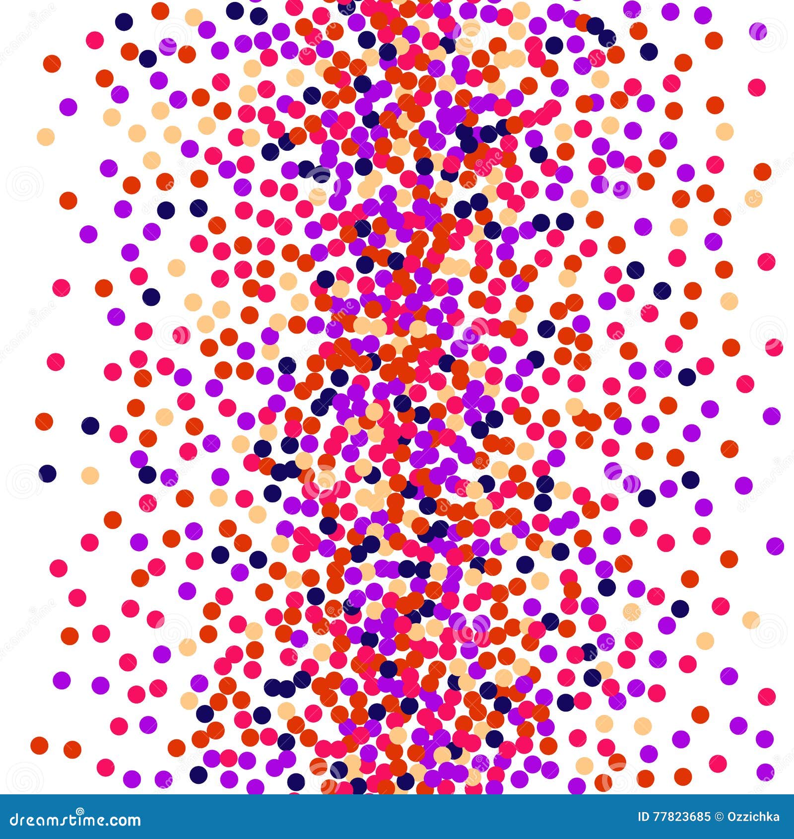 Stipple Pattern for Design. Colorful Minimalistic Geometric Pattern ...