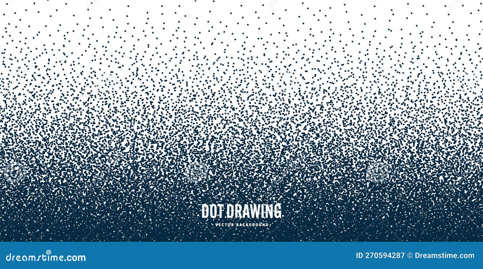 Stipple Pattern, Dotted Geometric Background. Stippling, Dotwork ...