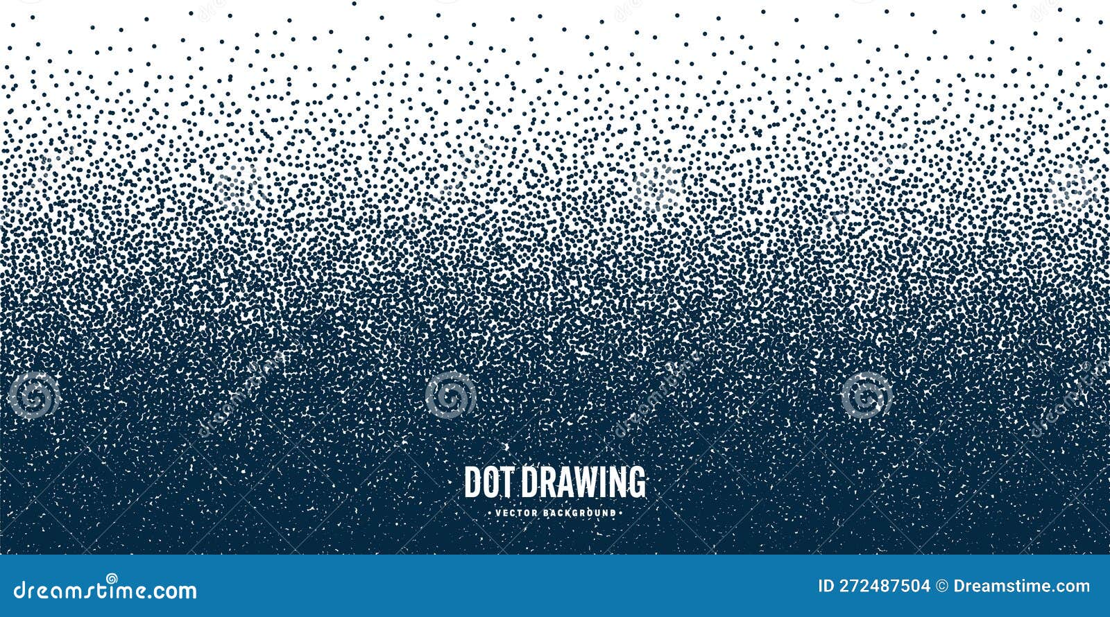 Stipple Pattern, Dotted Geometric Background. Stippling, Dotwork ...
