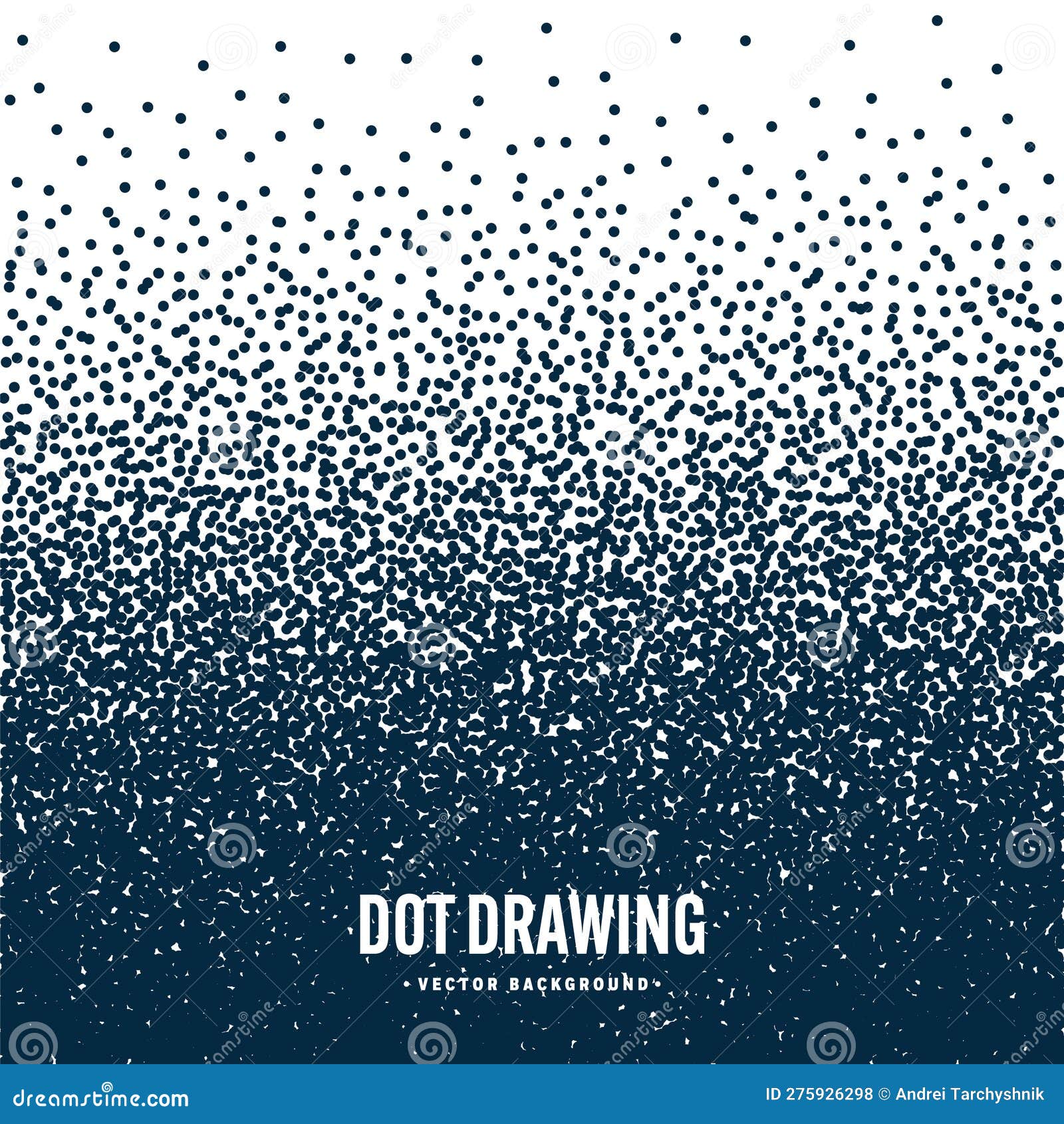 Stipple Pattern, Dotted Geometric Background. Stippling, Dotwork ...