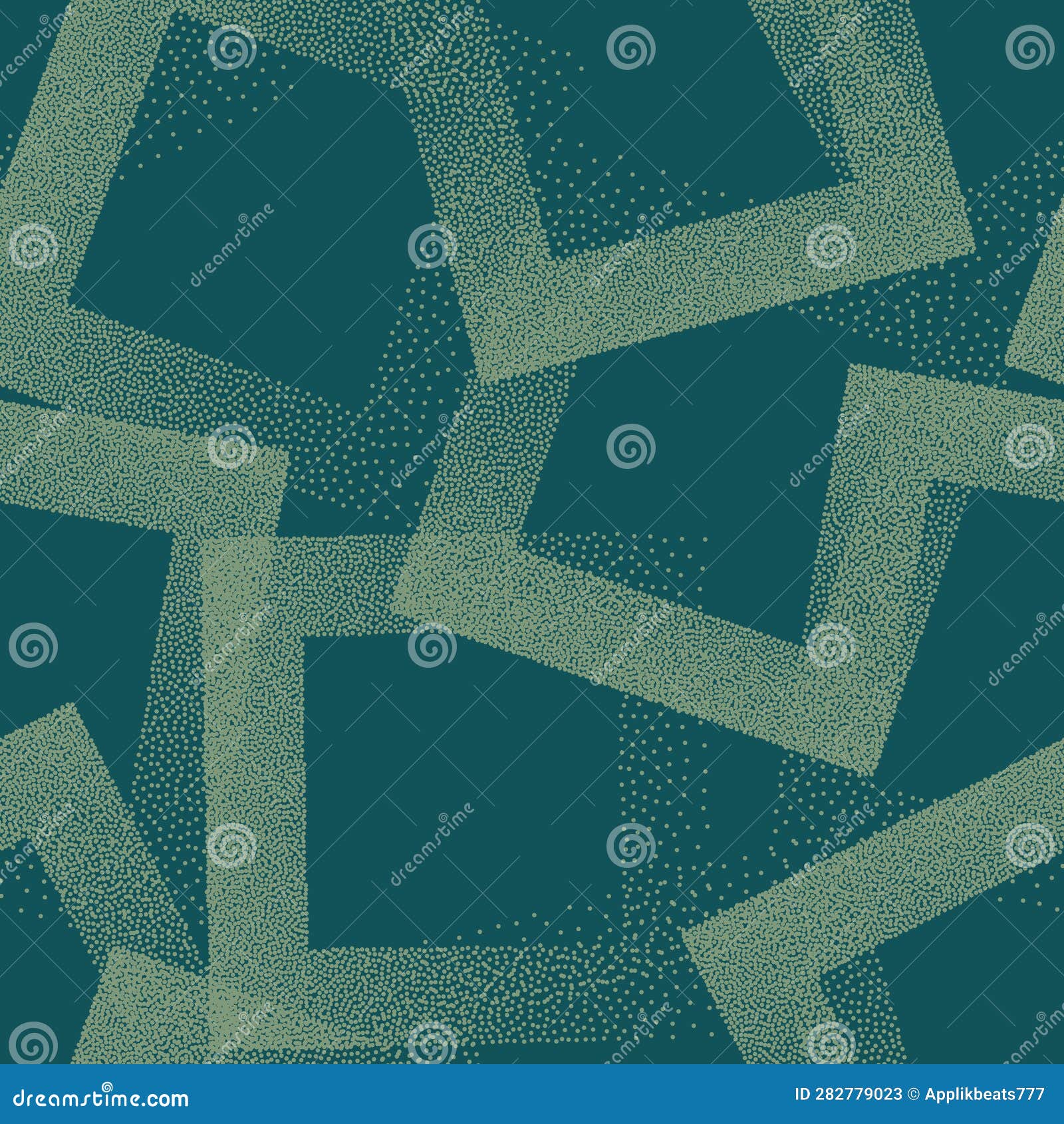 Stippled Squares Clockwise Gradient Dotwork Texture Set On White ...