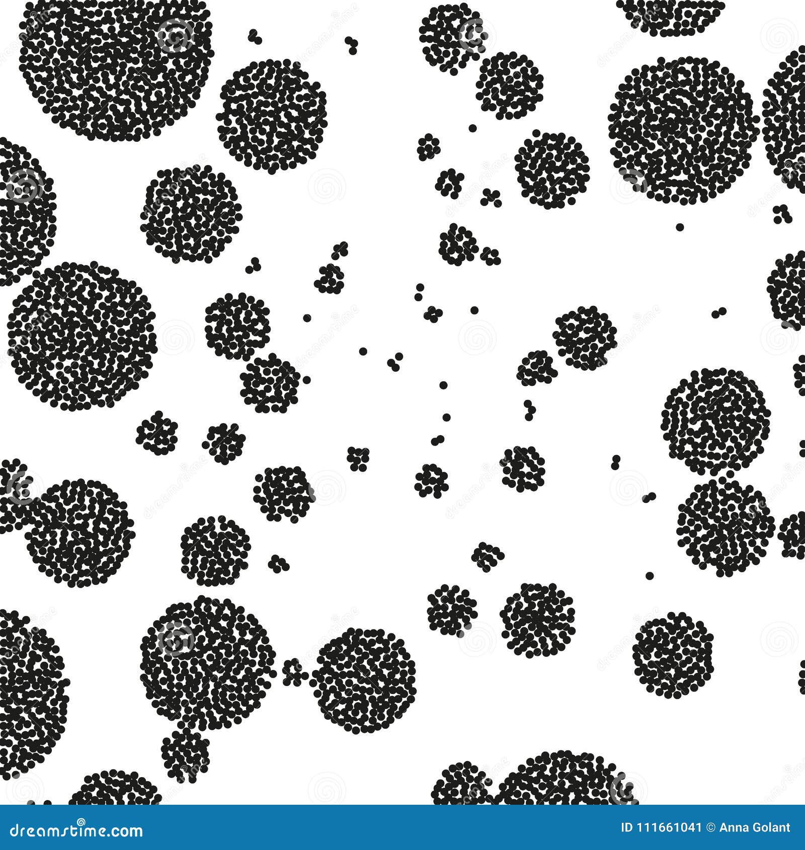 Stippled Weird Pattern. Geometric Dotted Grunge Texture Stock Vector ...