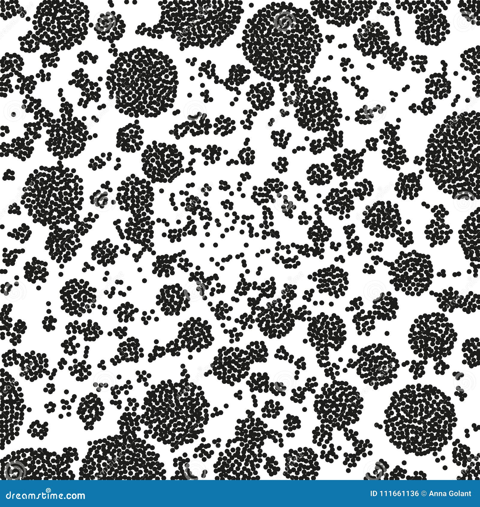Stippled Weird Pattern. Geometric Dotted Grunge Texture Stock Vector ...