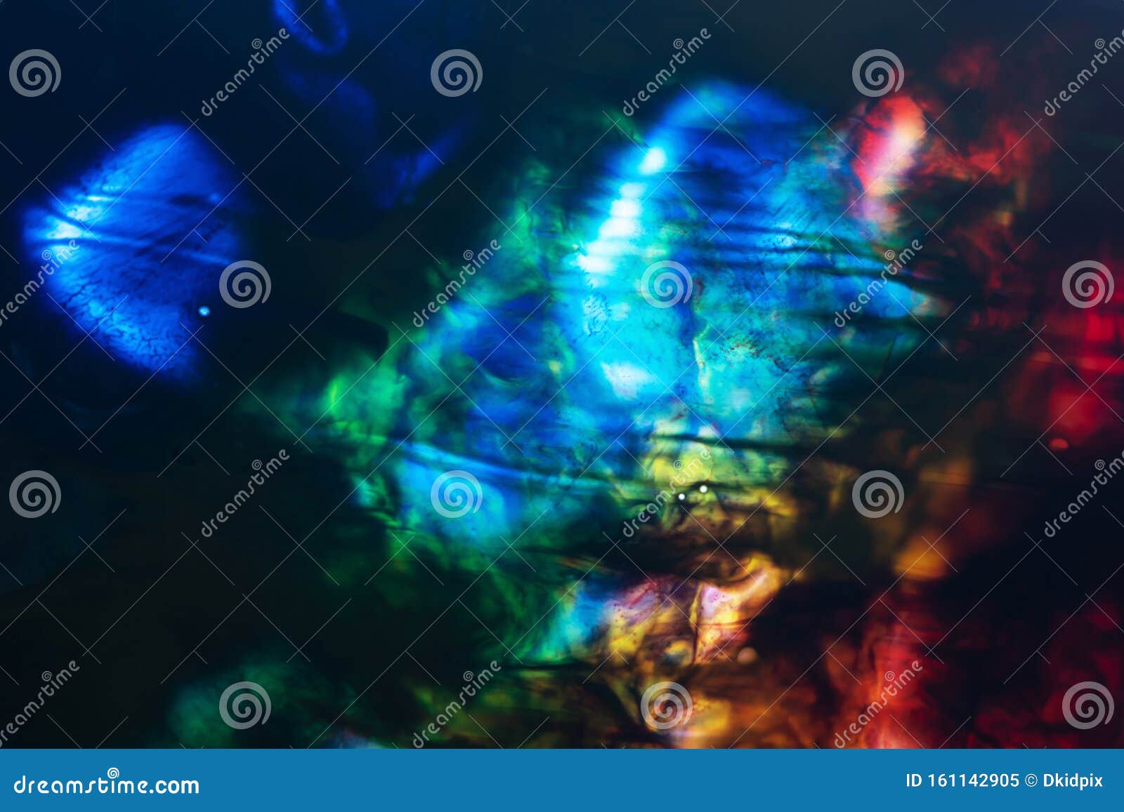 Stir Colors in a Random Belnd Stock Image - Image of colormix, effect ...