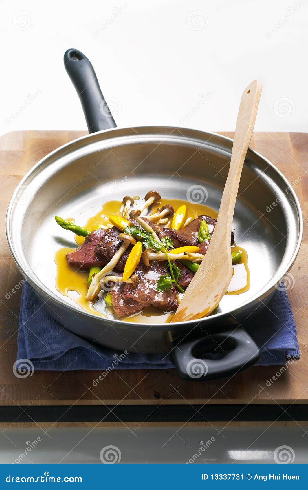 Stir fried Beef slices stock image. Image of sliced, beef - 13337731