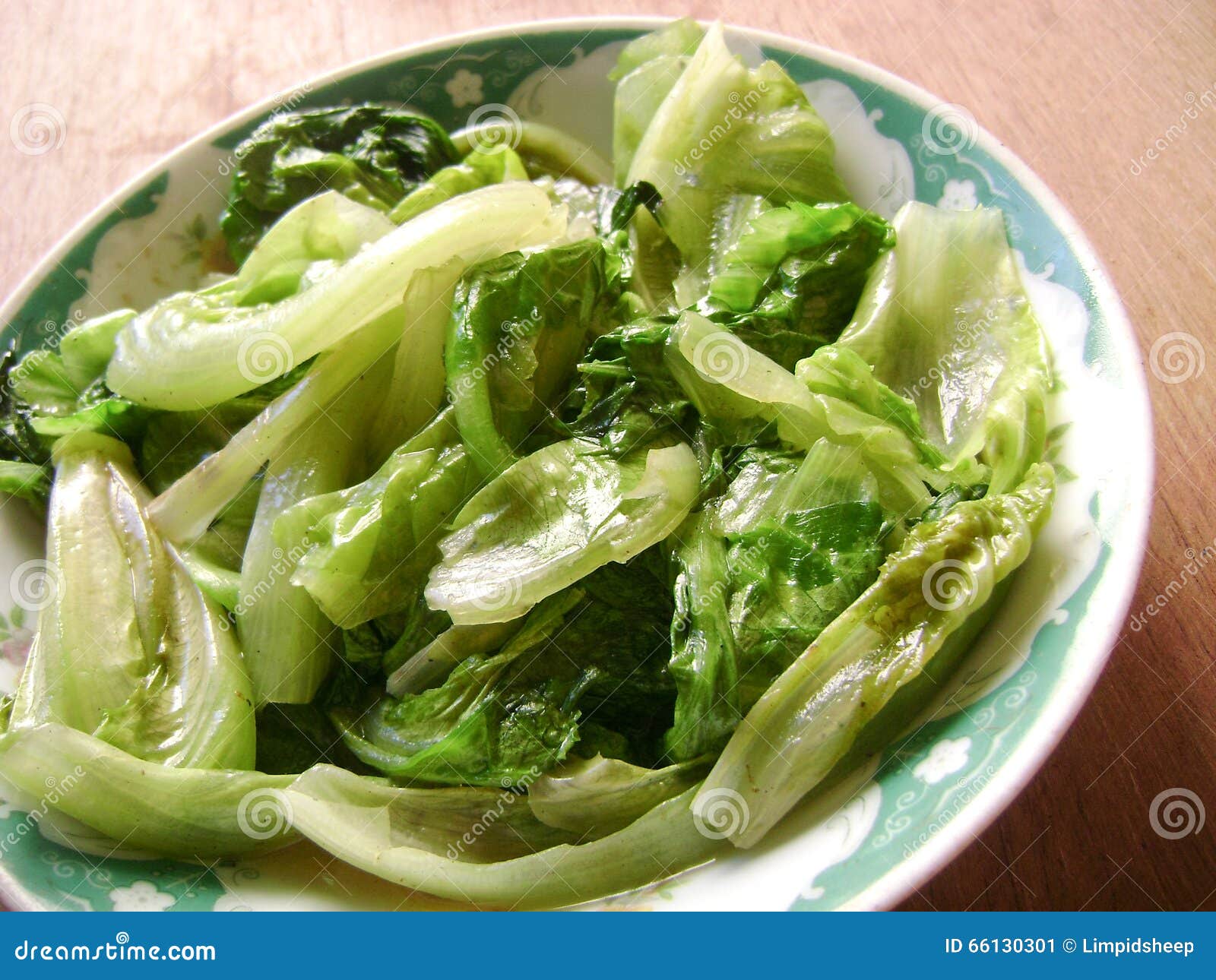 Stir fried lettuce stock image. Image of vegetarian, close - 66130301