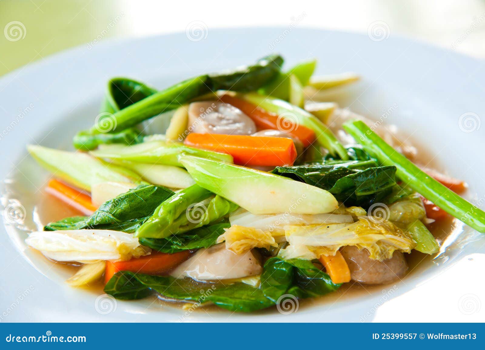 Stir-fried Mix Colorful Vegetables Stock Image - Image of healthy, cook ...