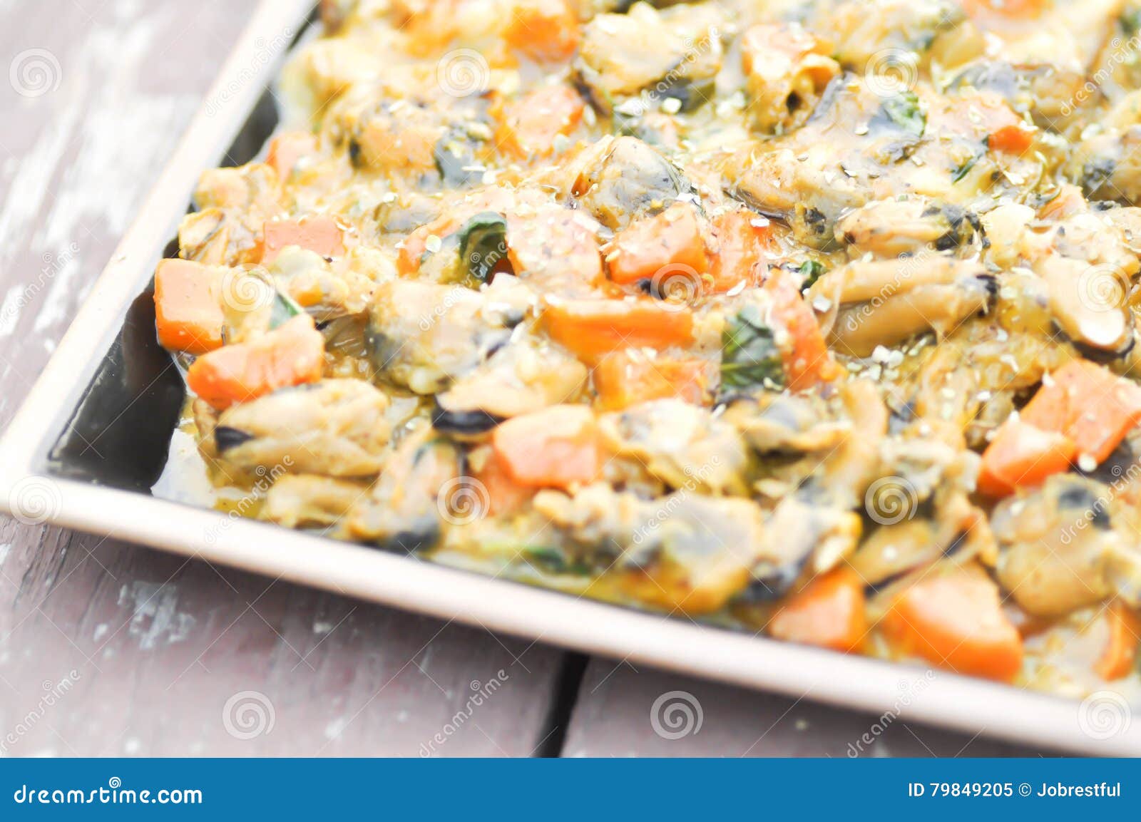 Stir-Fried Shell with Carrot Stock Image - Image of seafood, mussel ...