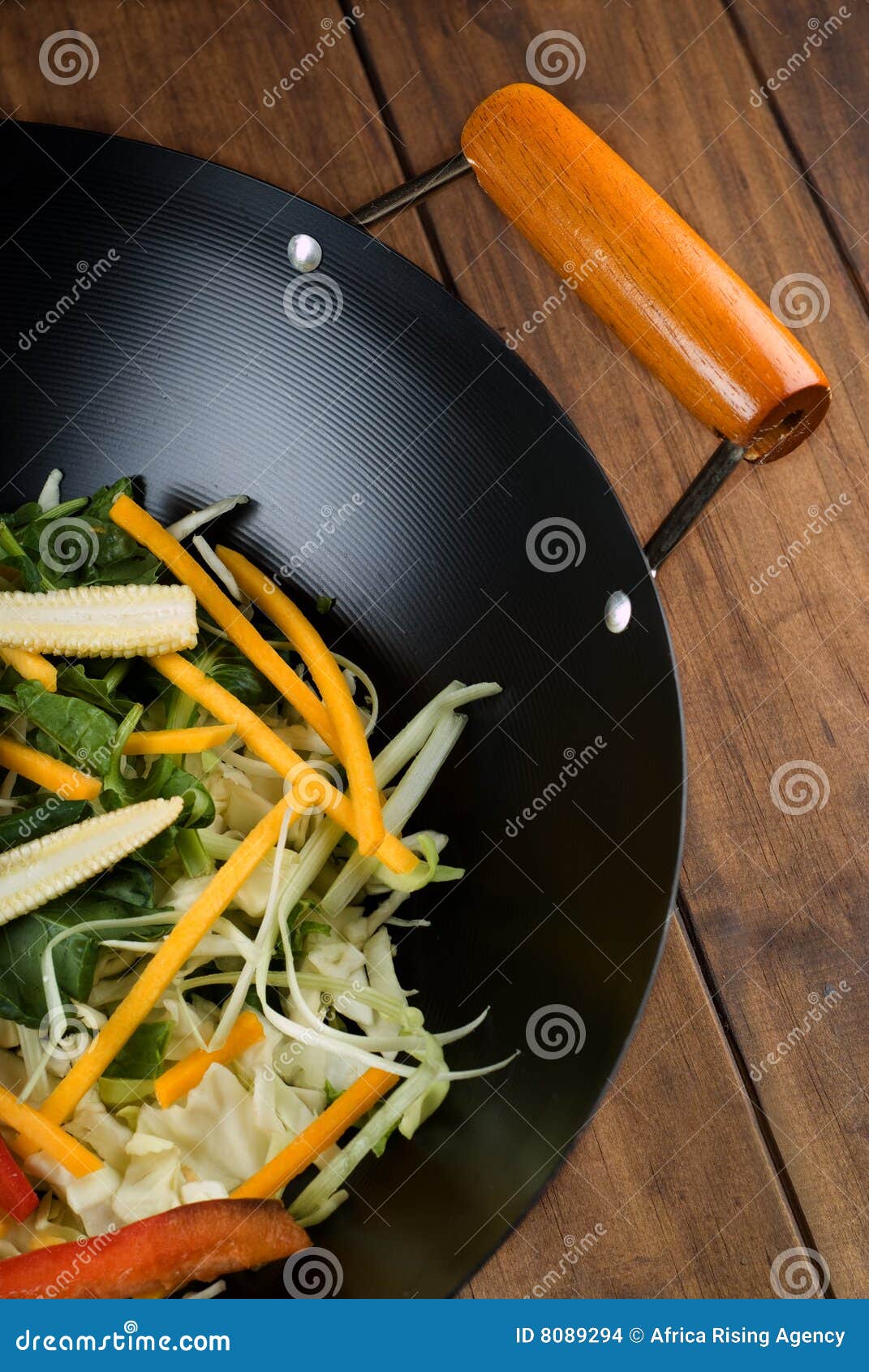 Stir fry in wok stock photo. Image of spice, sliced, stir - 8089294