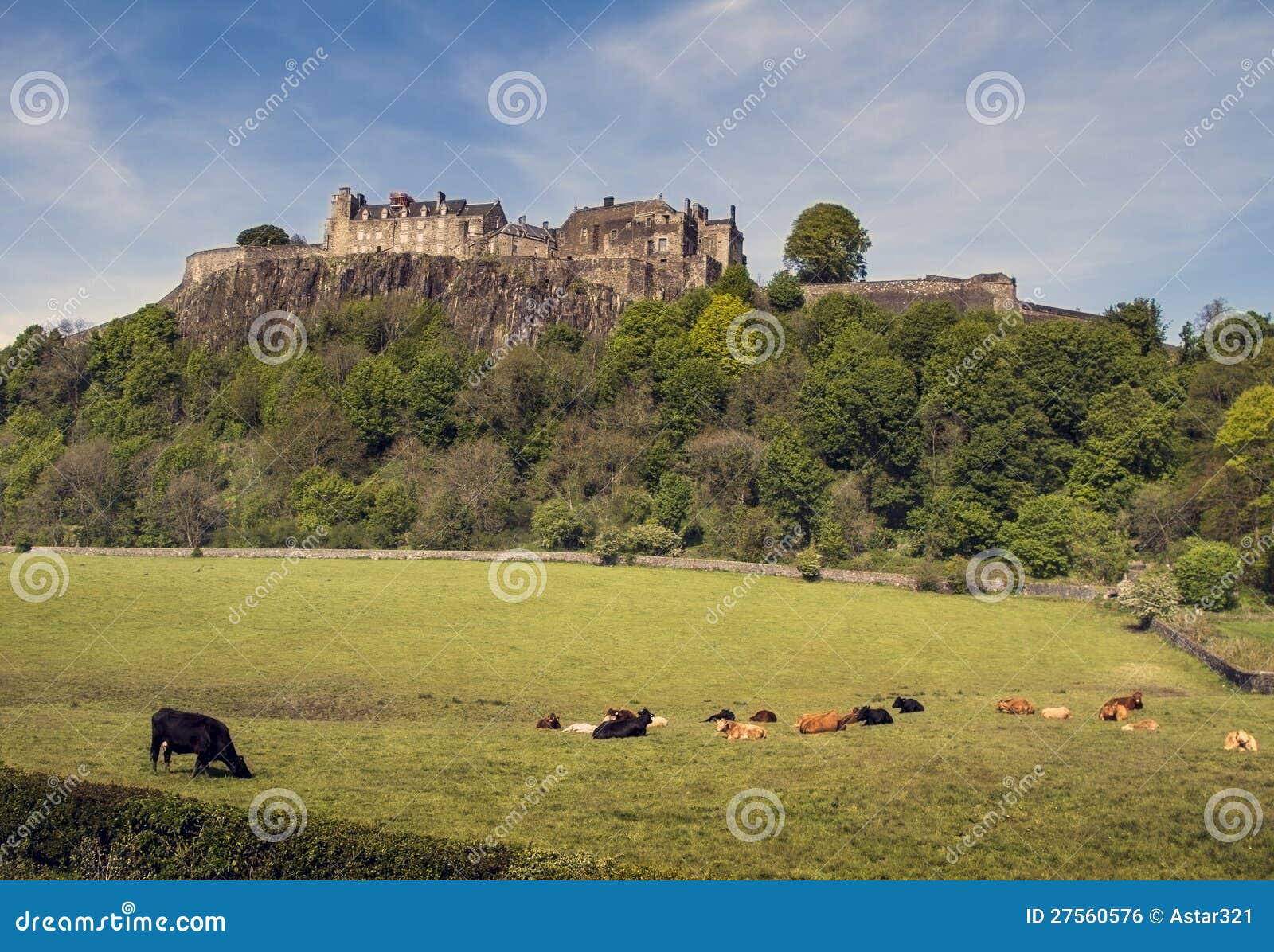 Stirling Castle stock photo. Image of defense, culture - 27560576