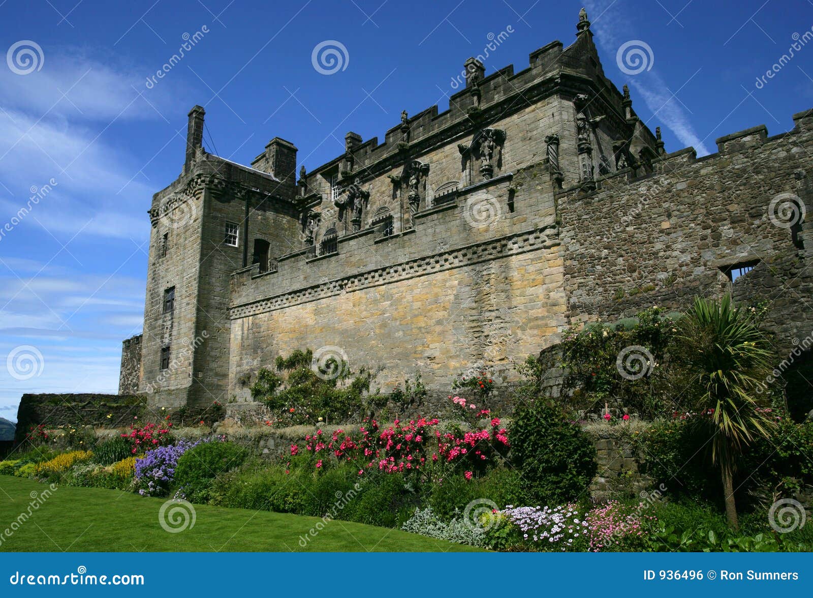 Stirling Castle stock photo. Image of defense, queen, attraction - 936496