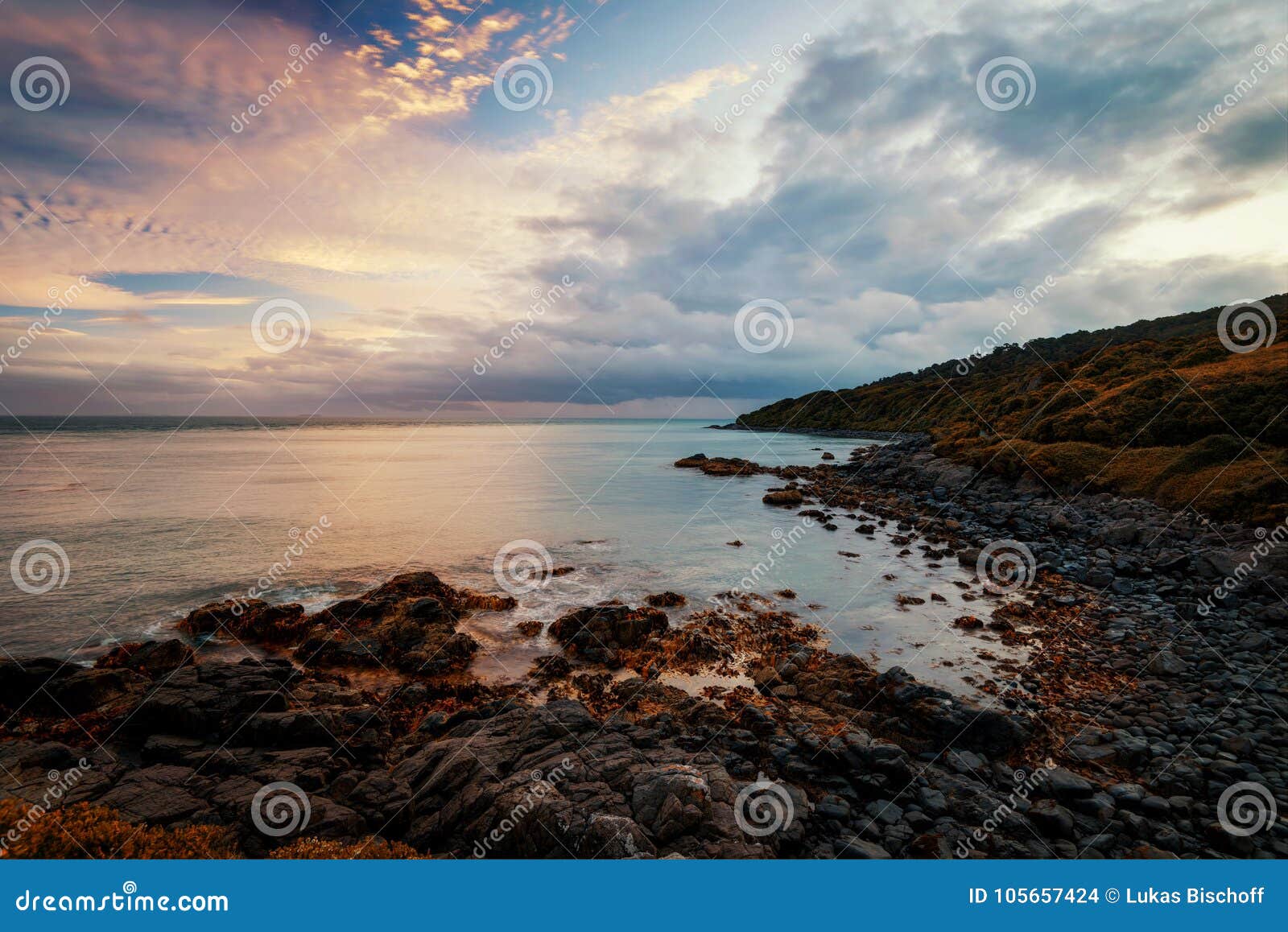 Stirling Point Bluff stock photo. Image of information - 105657424