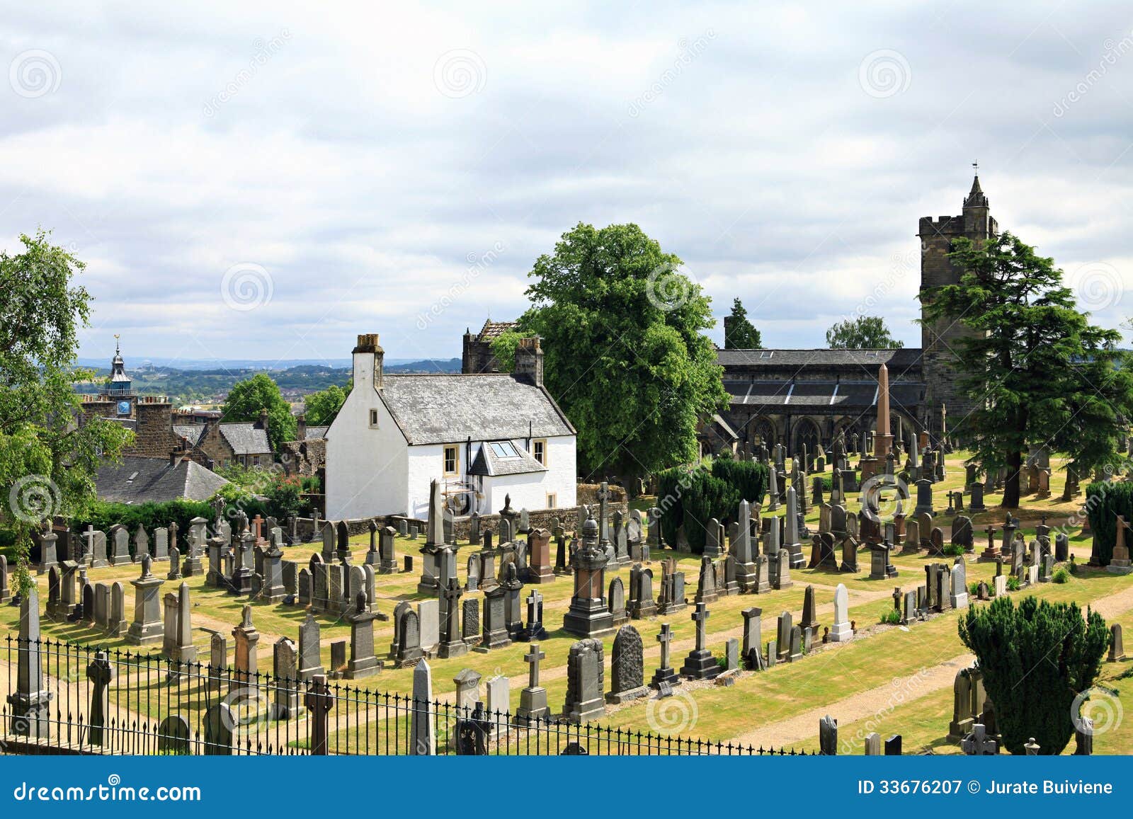 Stirling,Scotland. stock image. Image of tomb, historic - 33676207
