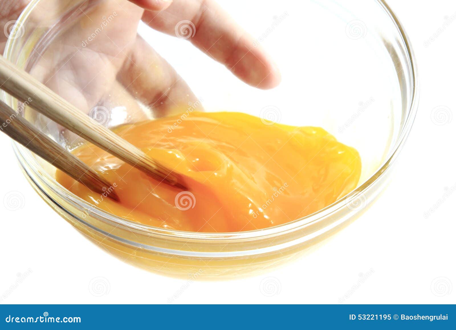 Stirred raw egg stock image. Image of mixing, nutrition - 53221195