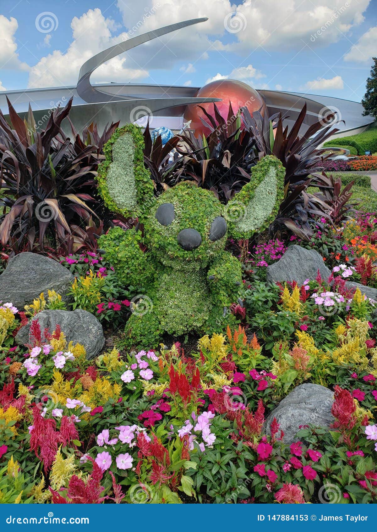 Epcot Stitch editorial stock photo. Image of epcot, disney - 147884153