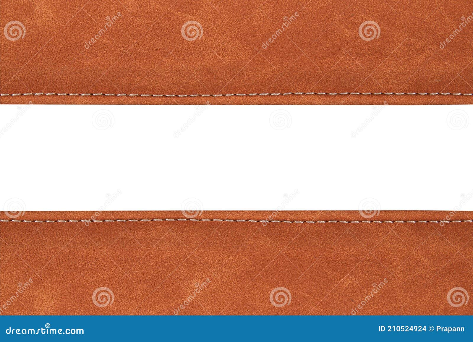 Stitched Leather Background Brown Colour on Background Stock Photo ...