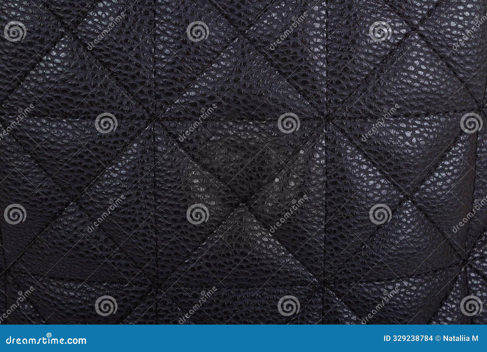 Stitched Leather Texture Swatch Stock Photo - Image of quadratic, rhomb ...
