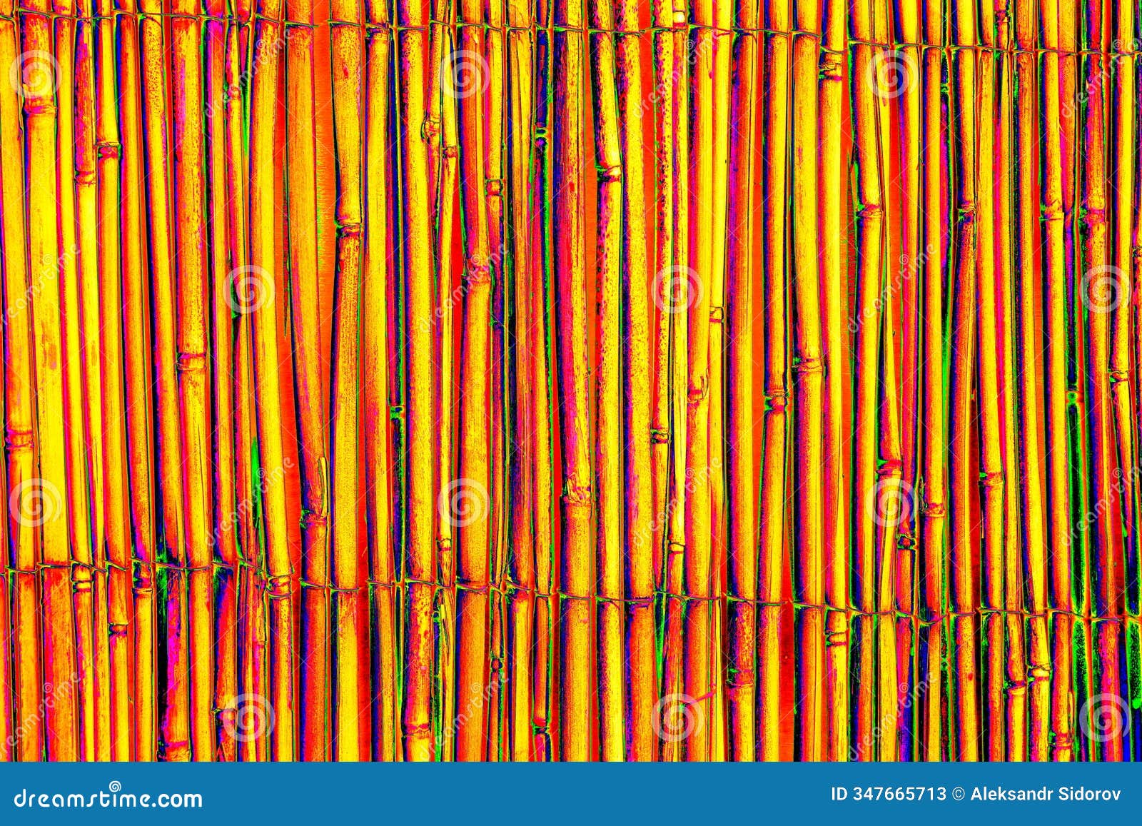 Stitched Straw Mat, Bamboo, Modified Color Scheme, 2 Stock Image ...