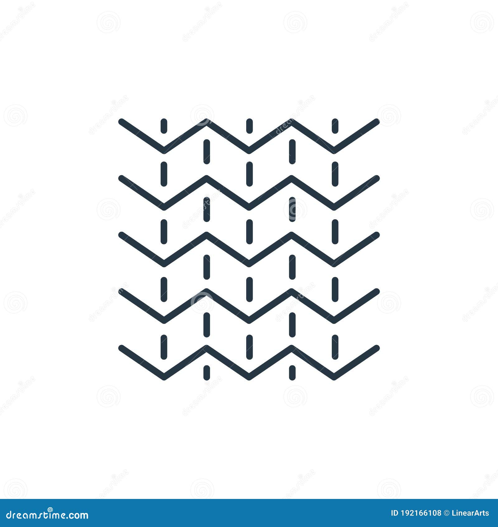 Stitching Icon Vector from Sewing Concept. Thin Line Illustration of ...