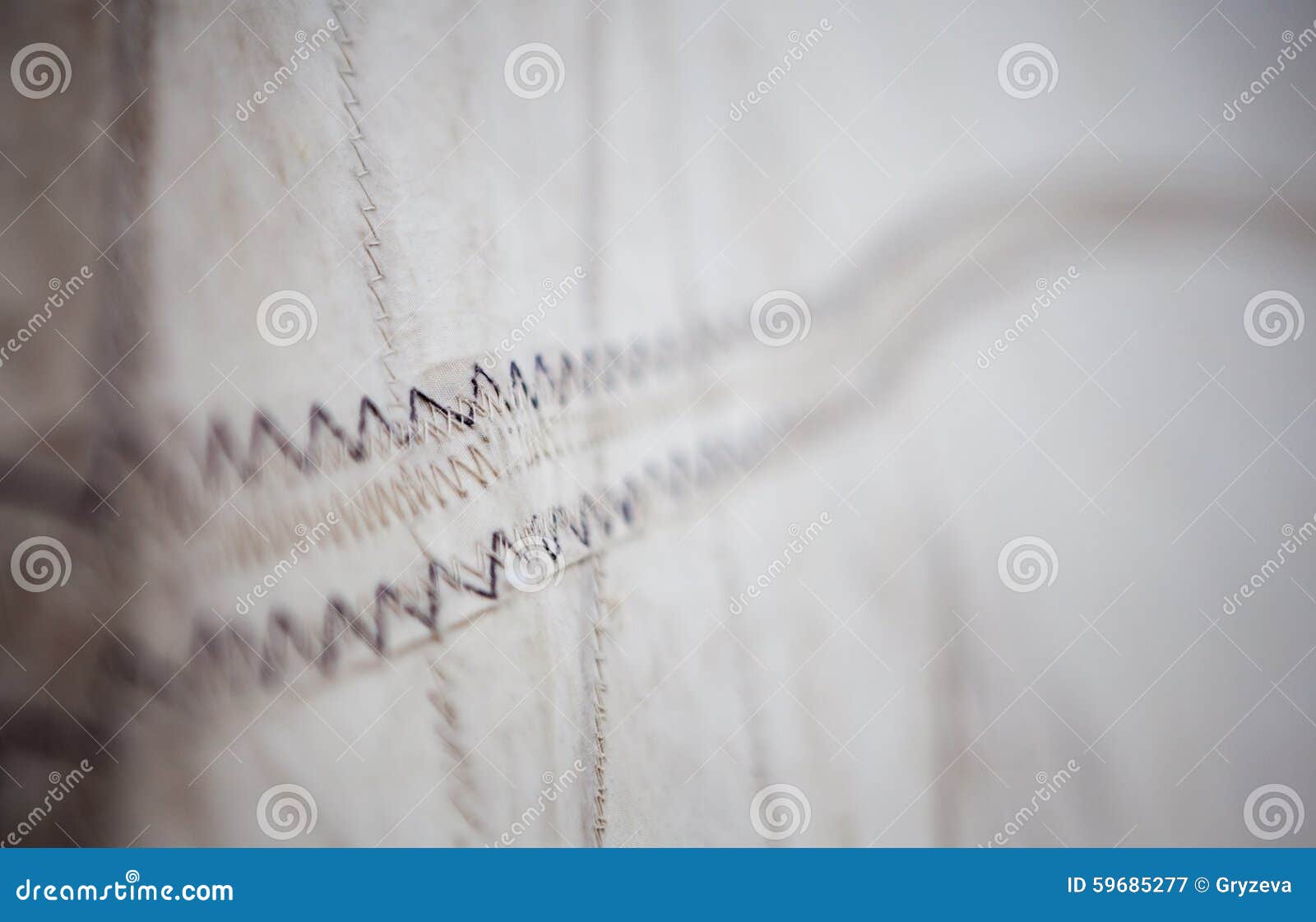 A Stitching Thread Sail Close Up Stock Image - Image of sail, texture ...