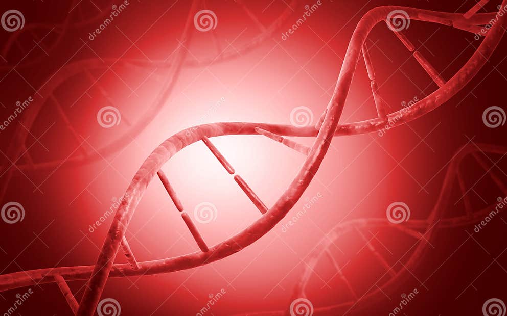 Conceptual image of DNA. stock illustration. Illustration of intricacy ...