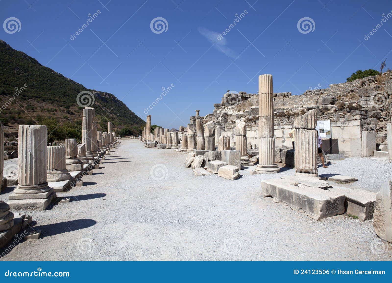 The Stoa Basileios stock photo. Image of izmir, destination - 24123506