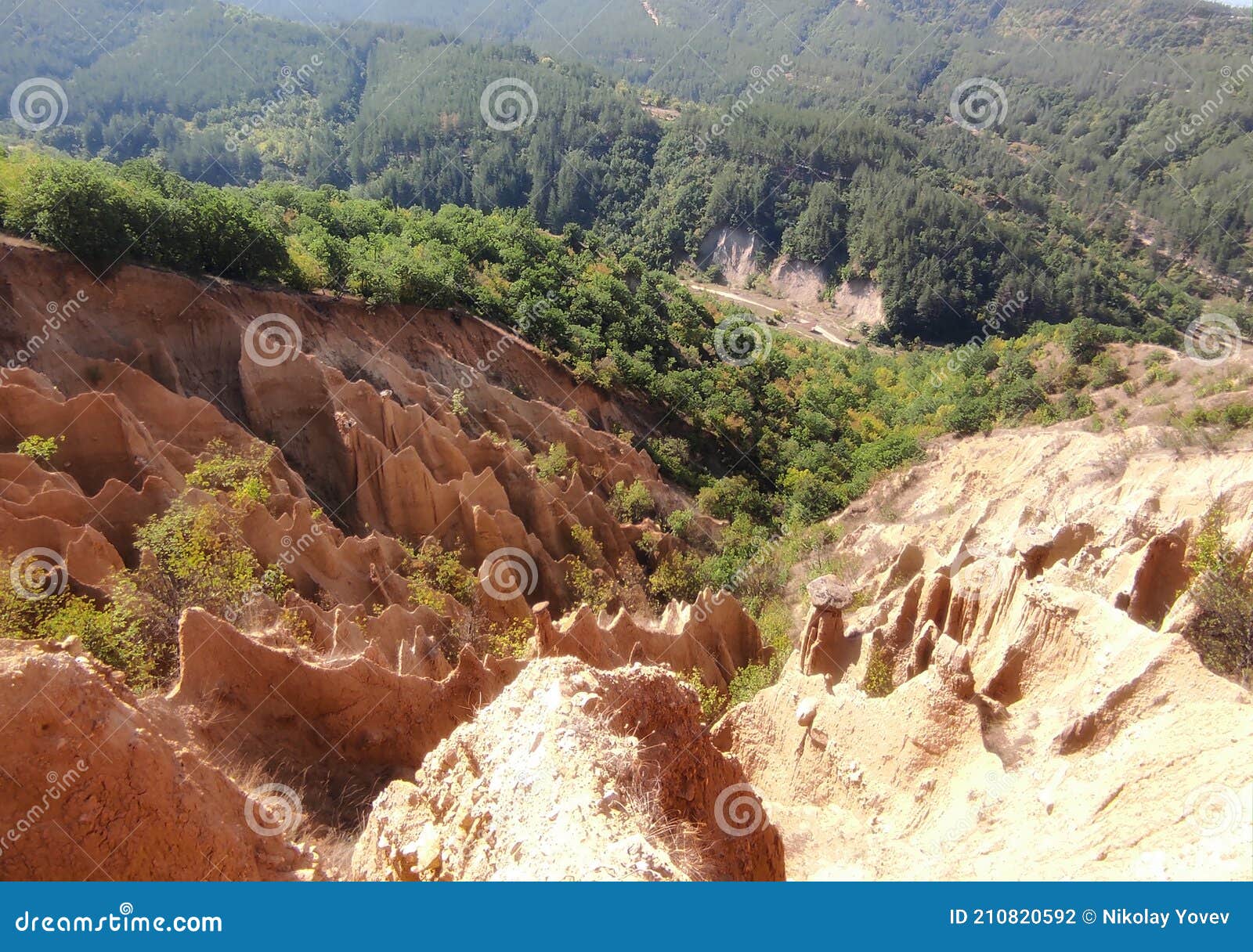 Stob Earth pyramids stock photo. Image of stob, valley - 210820592