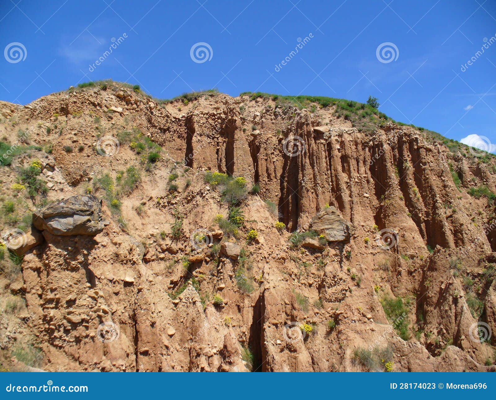 The Stobski Pyramids, Bulgaria, Detail Stock Image - Image of pyramid ...