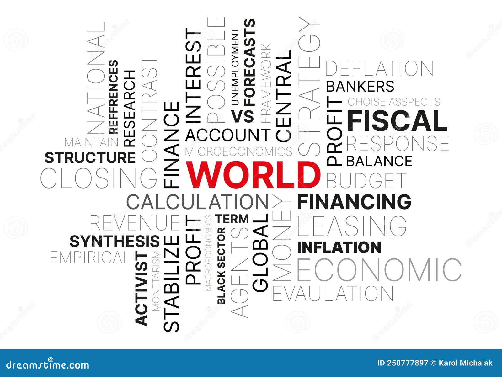 Macroeconomist Wordcloud Tagcloud Cloud Tag Word Finance Financial ...