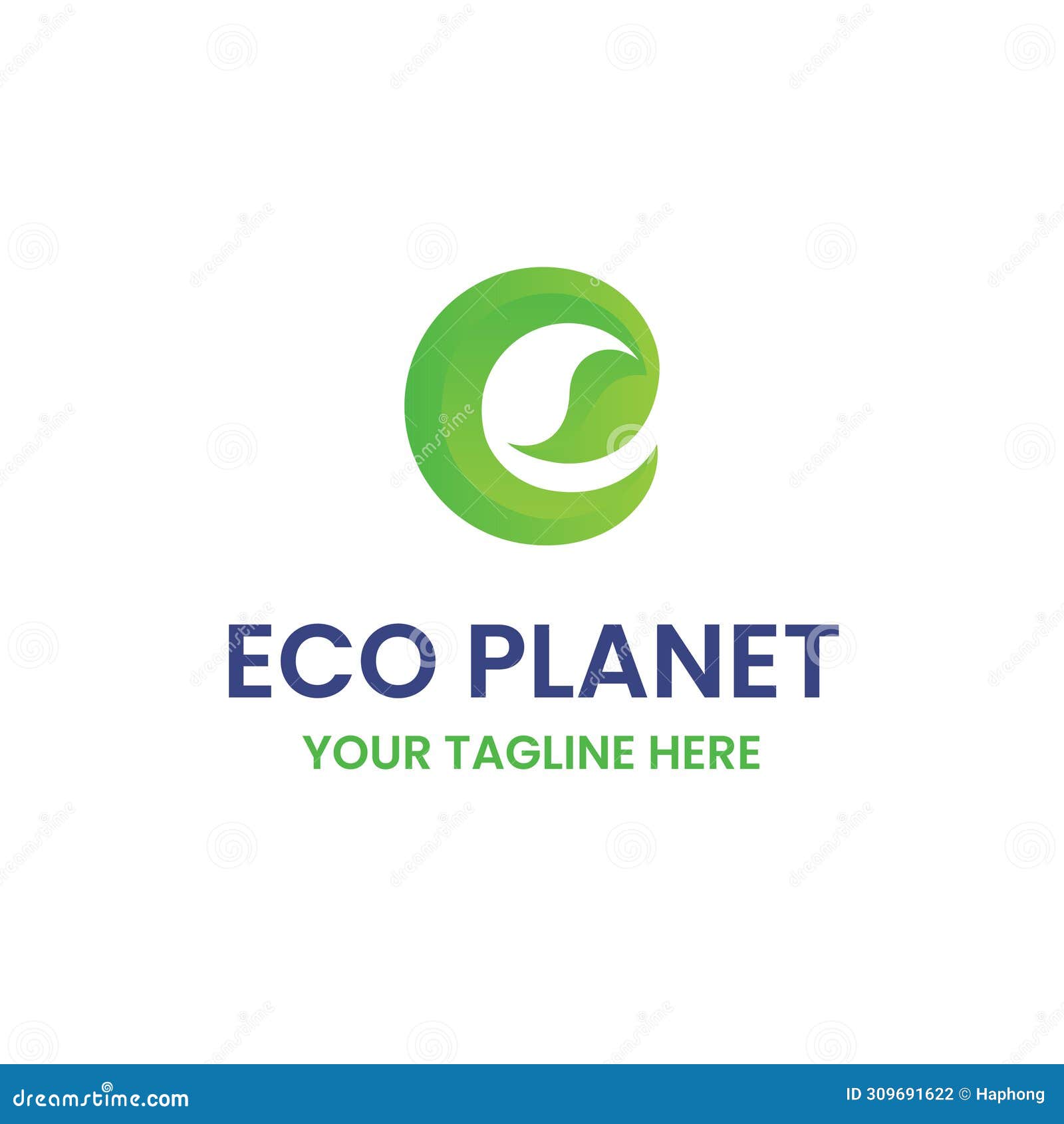 Letter Cb Leaf Circle Shape Logo Vector | CartoonDealer.com #307720091