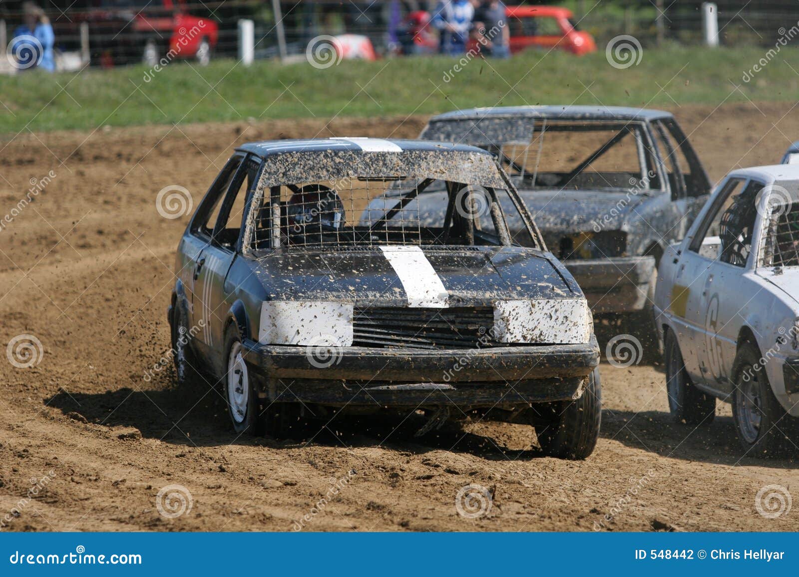 Stock car racing stock photo. Image of struggle, flat, helmet - 548442