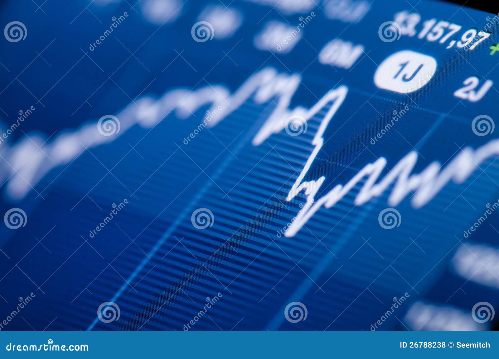 Stock chart growth stock photo. Image of glowing, financial - 26788238