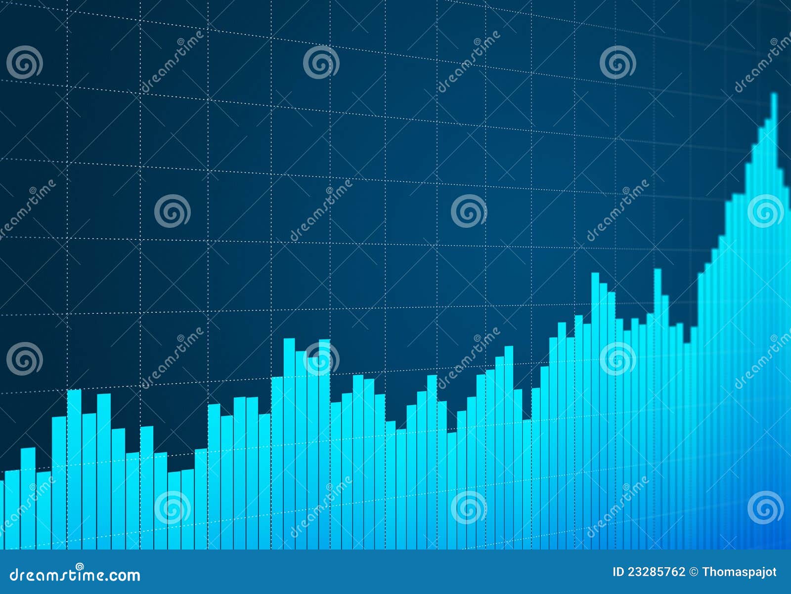 Stock chart up stock illustration. Illustration of quotation - 23285762