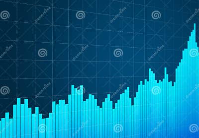 Stock chart up stock illustration. Illustration of quotation - 23285762
