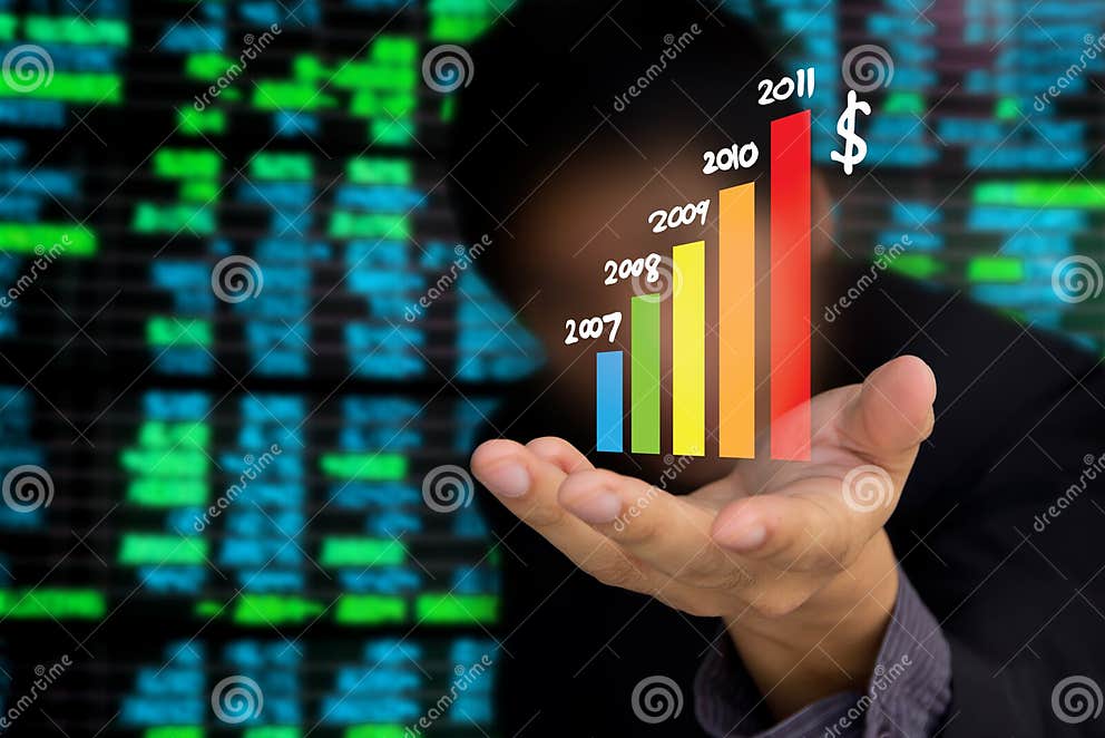 Stock exchange business stock photo. Image of growth - 19871912