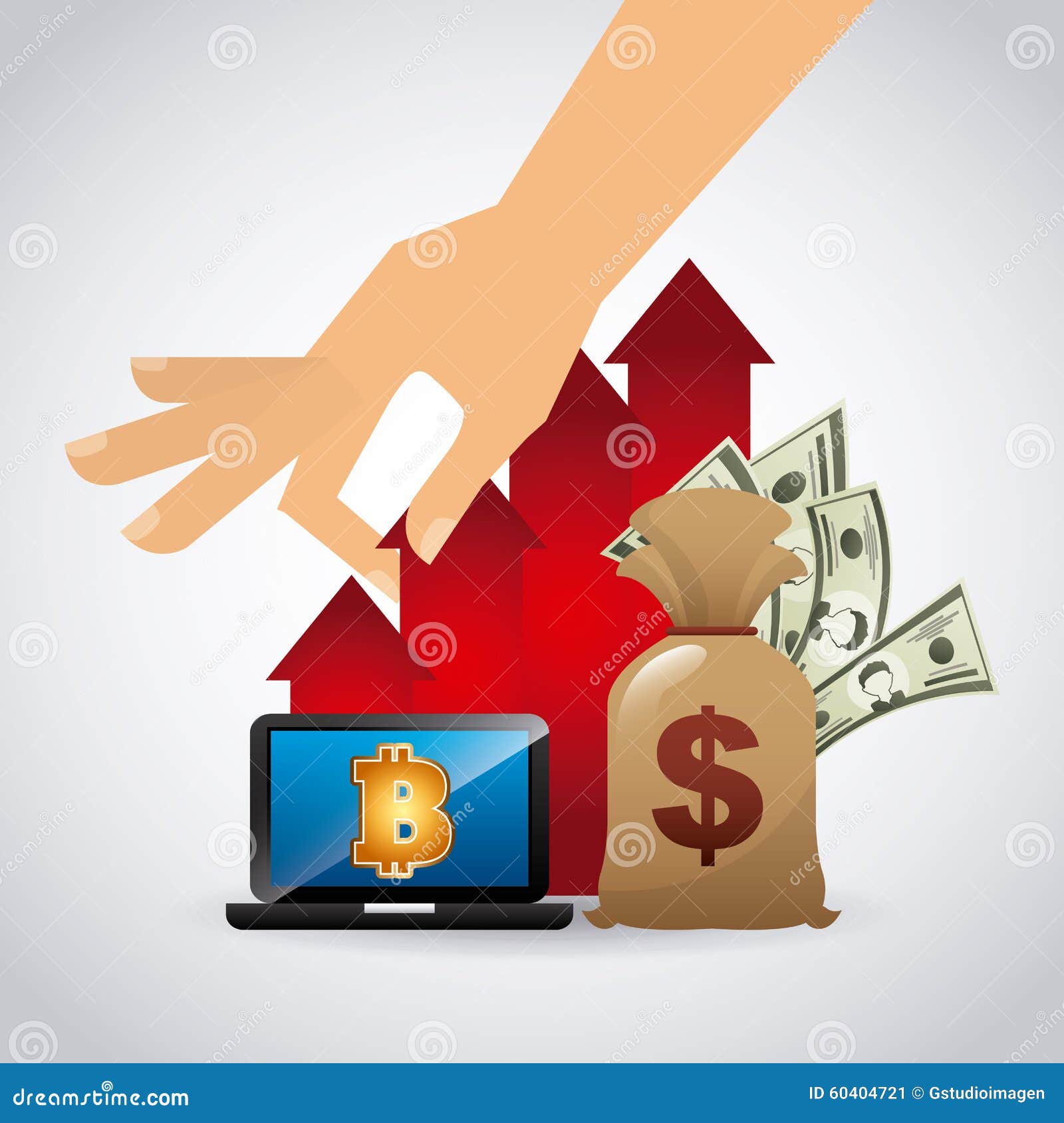 Stock exchange stock vector. Illustration of diagram - 60404721