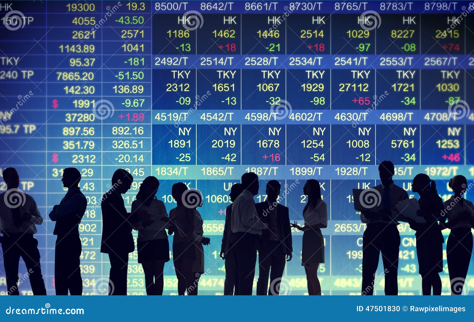 Stock Exchange Market Trading Concepts Stock Photo - Image of ...