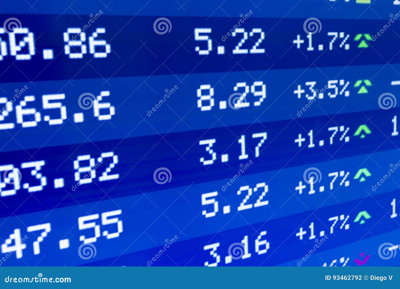 Stock exchange stock photo. Image of exchange, numbers - 93462792